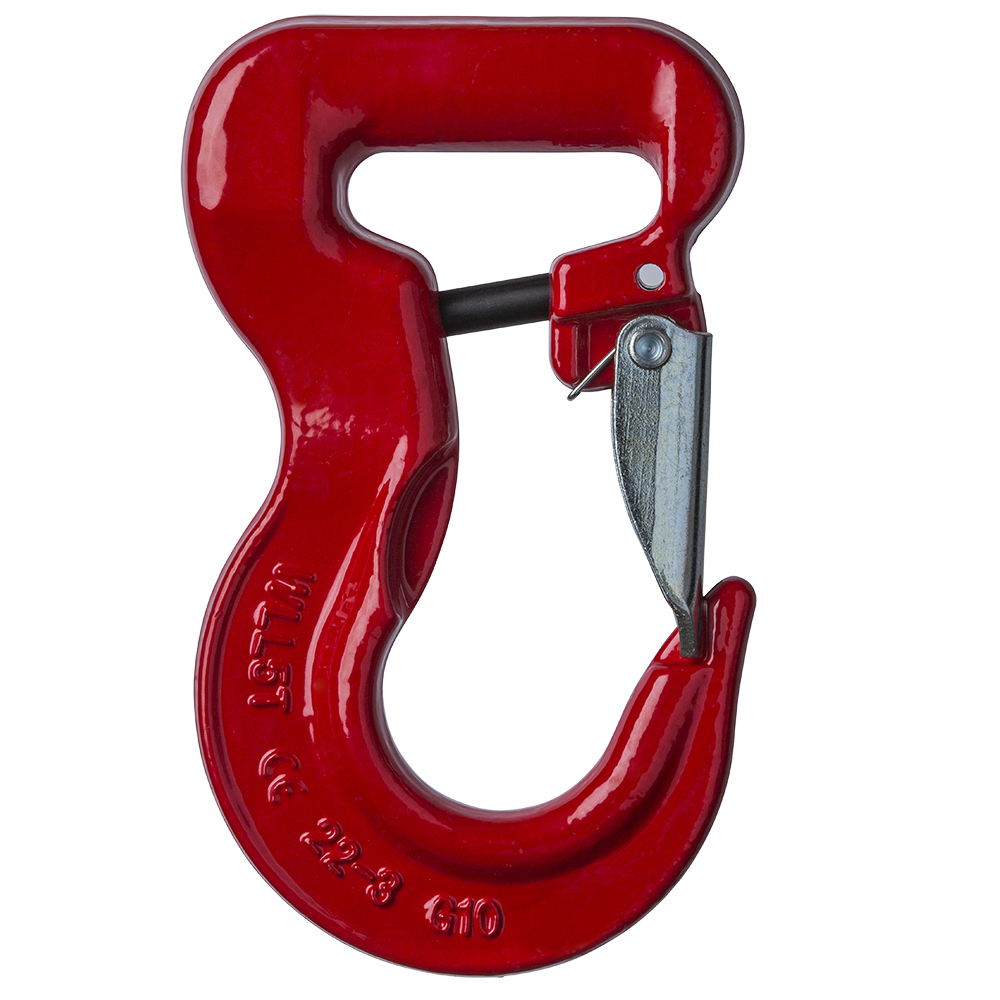 Grade 100 - Hooks for webbing- & roundslings - 5 ton